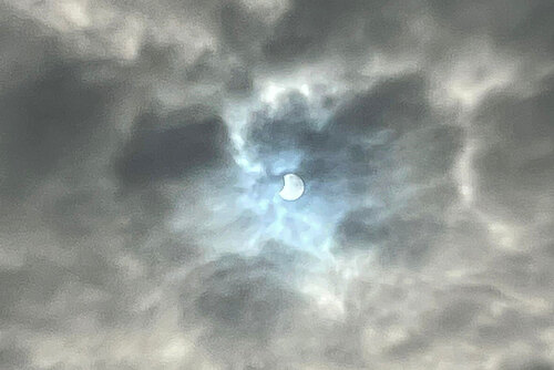 Lantershofen.de: Partielle Sonnenfinsternis